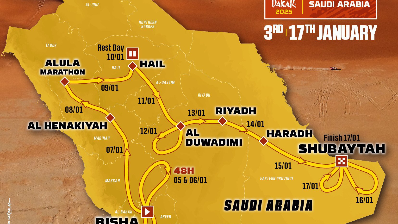 Rallye Dakar 2025 - RALLYE - motorline.cc